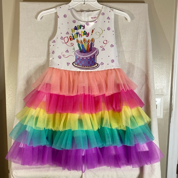 Sunny Fashion | Dresses | Happy Birthday Dress Size Kids | Poshmark